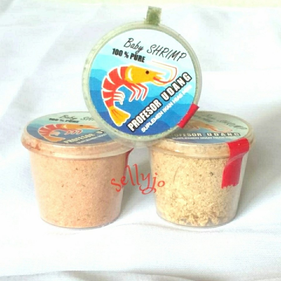 Finely Milled Dried SHRIMP Powder ebi MINI BABY SHRIMP Ornamental Fish ...