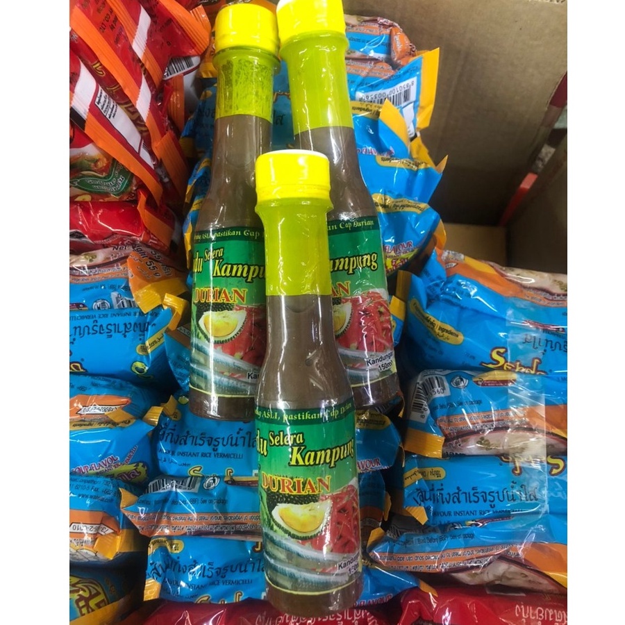 Budu Selera Kampung Cap Durian 1pcs 🔥🔥READY STOCK🔥🔥 | Shopee Malaysia