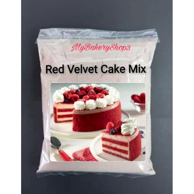 RED VELVET Cake Mix 500g Tepung Kek Red Velvet 红丝绒蛋糕 | Shopee Malaysia