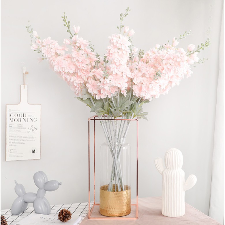 19 heads Consolida artificial Flower Home Decor Wedding Decoration ...