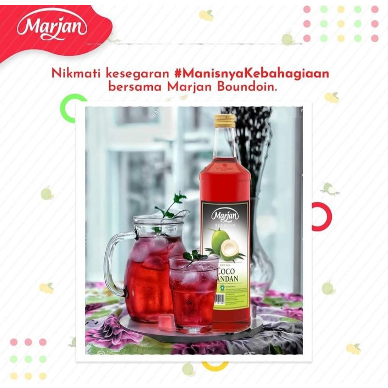 SYRUP / SIRUP MARJAN 460 ml [HALAL] + BUBBLEWRAP 💥ASLI INDONESIA💥 ...