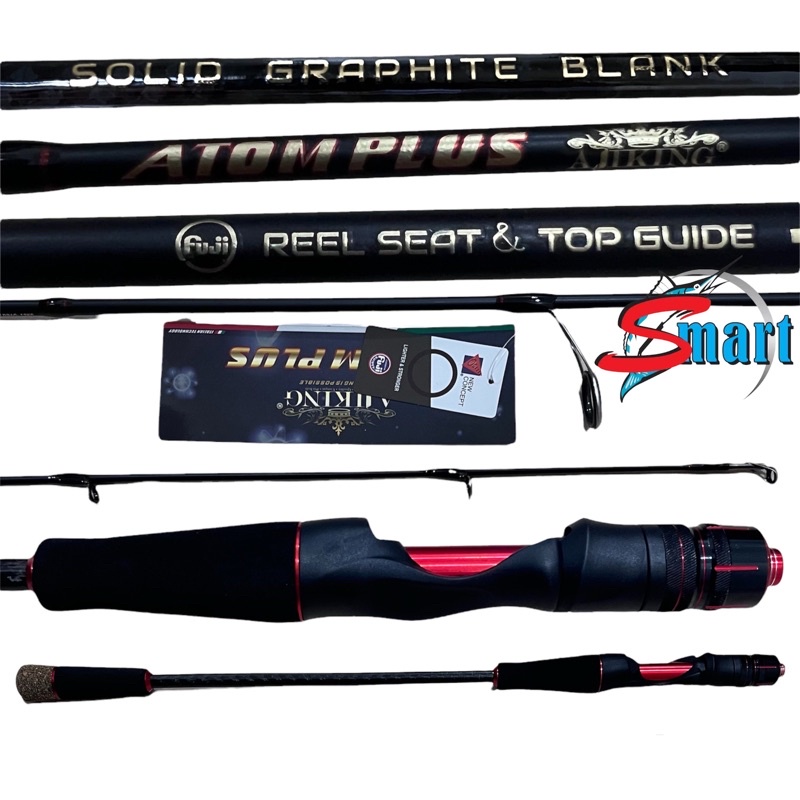 Ajiking ATOM PLUS SOLID GRAPHITE BLANK Butt Joint | Shopee Malaysia