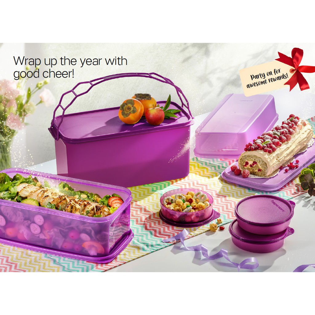 Tupperware Carry All, FULL Set Level | Shopee Malaysia