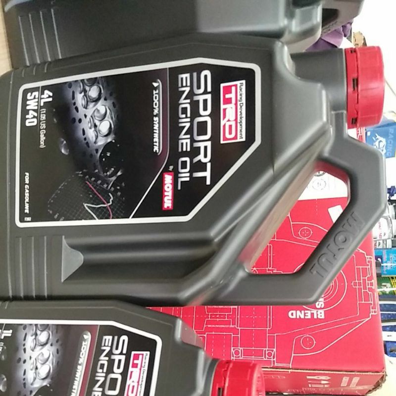 MOTUL 5w40 TRD Sport Engine Oil 100%Synthetic(4L) | Shopee Malaysia