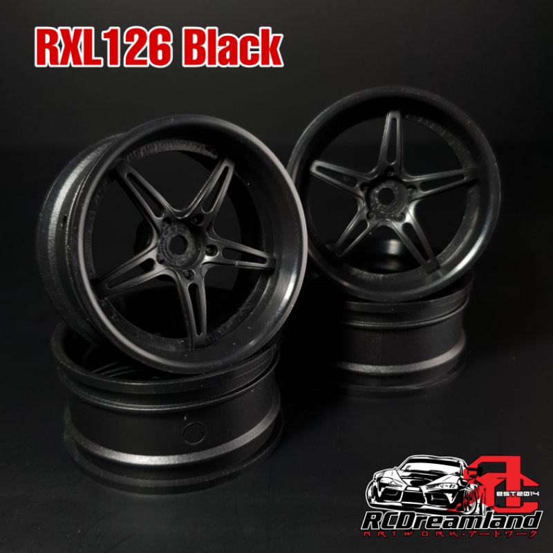 【READY STOCK】RCD 1/10 Rim RC Car Offset6mm Drift Touring Wheel 1/10 ...