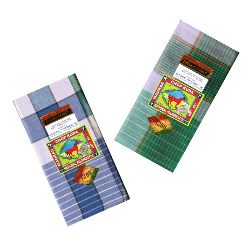 PEMBORONG KAIN SARUNG PELIKAT INDIA CHOP KUDA /CHOP KRUSI BENANG 5000 ...