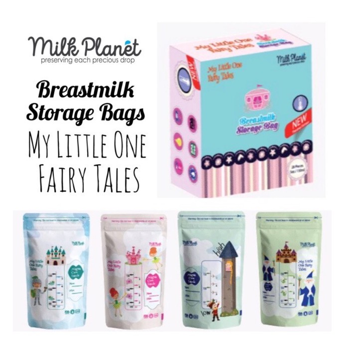 MILK PLANET- BREASTMILK STORAGE BAG 5oz FAIRY TALE | Shopee Malaysia