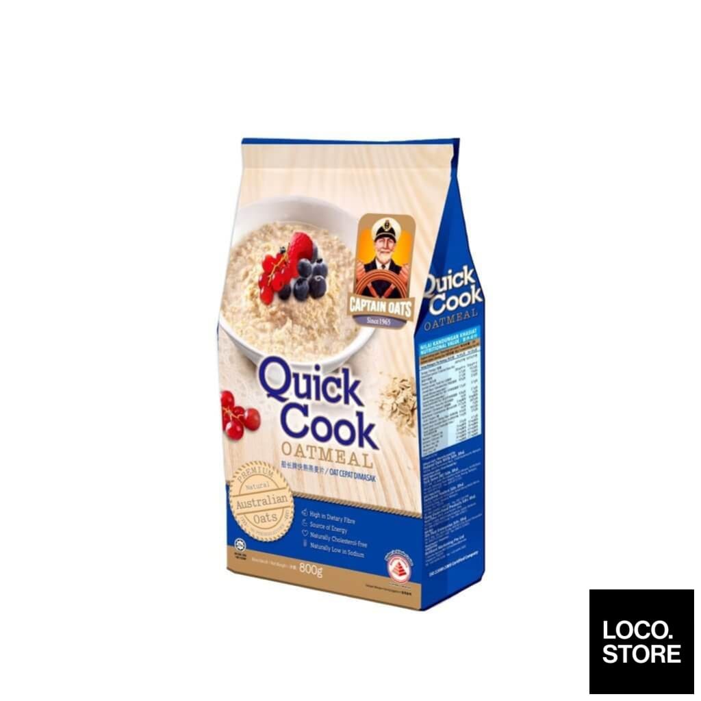 Captain Oats Quick Cooking 800g (Foil Pack) | Shopee Malaysia