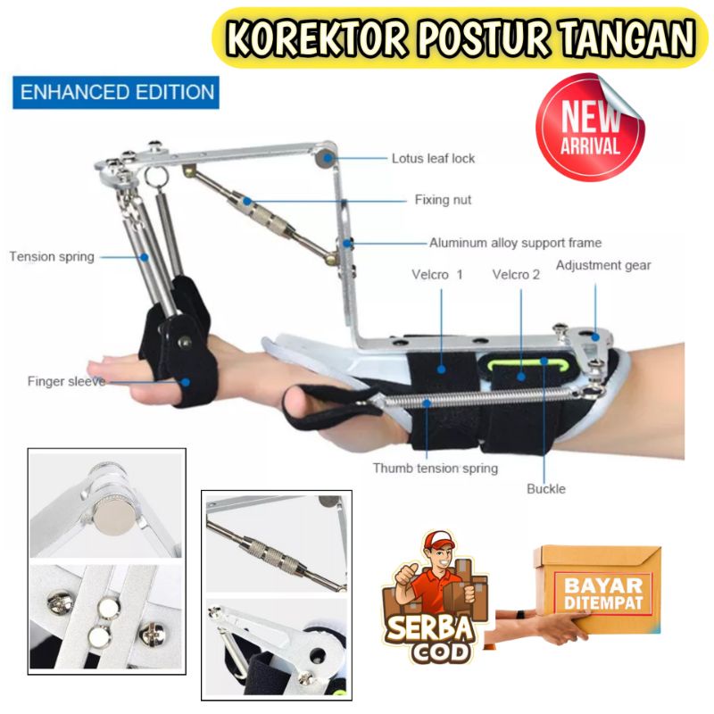 Corrector Hand Finger Therapy Hand Therapy Palm stroke stroke stroke ...