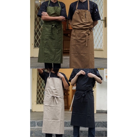 Casual Canvas Apron/Chef Apron/Kitchen Apron/Apron Script/Kitchen Apron ...