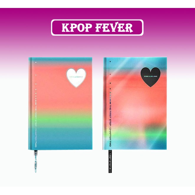 TREASURE - THE FIRST STEP : CHAPTER TWO ALBUM CD PHOTOBOOK PHOTOCARD ...