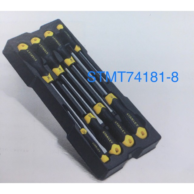 [Ready stock] STMT74181-8 Stanley 8Pcs Screwdrivers Module | Shopee ...