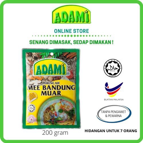 ADAMI Mee Bandung Muar (200 gram) #Expire 2028 | Shopee Malaysia