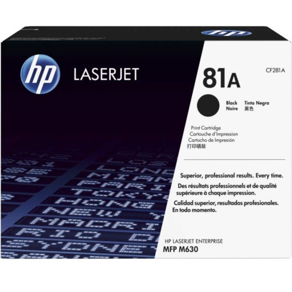 HP 81A Black Original LaserJet Toner Cartridge (CF281A) | Shopee Malaysia