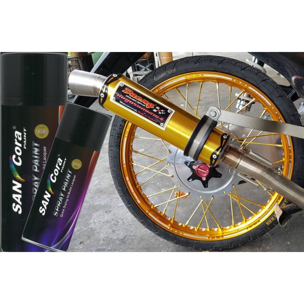 (FOR WEST MALAYSIA ONLY)(400ml) SANCora Spray Paint Sparkling Metallic ...