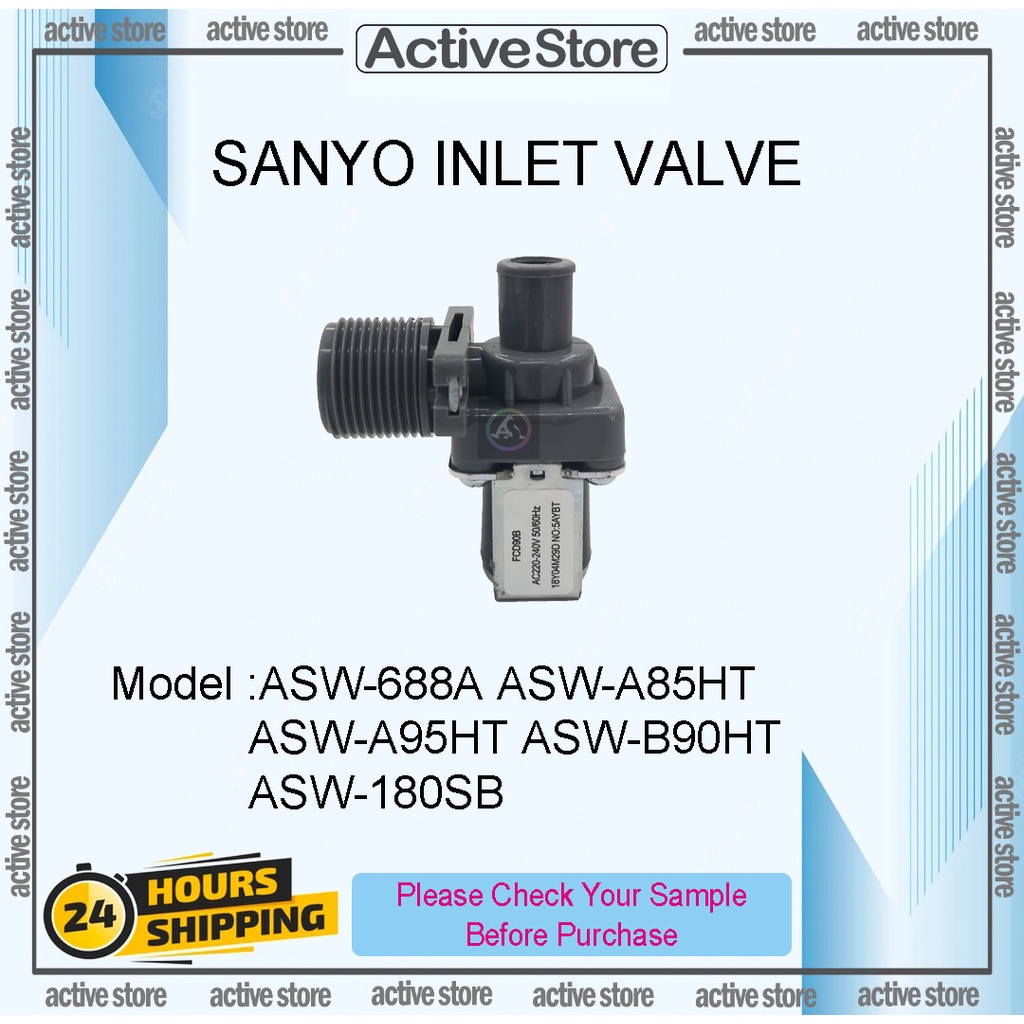 SANYO Washing Machine Inlet Valve ASW-688A ASW-A85HT ASW-A95HT ASW ...