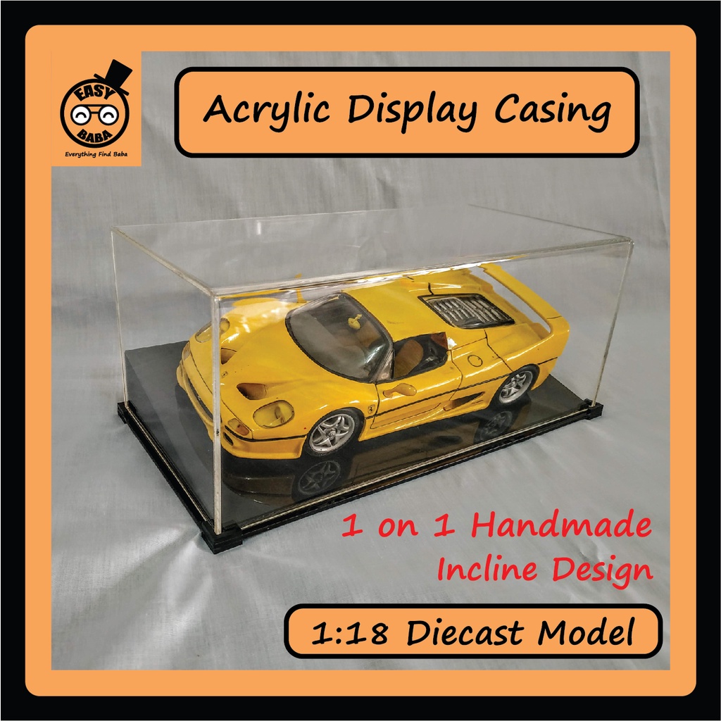 🔥 Display Casing 1:18 [ Incline Design ] 🔥 | Wholesale | Local Handmade ...
