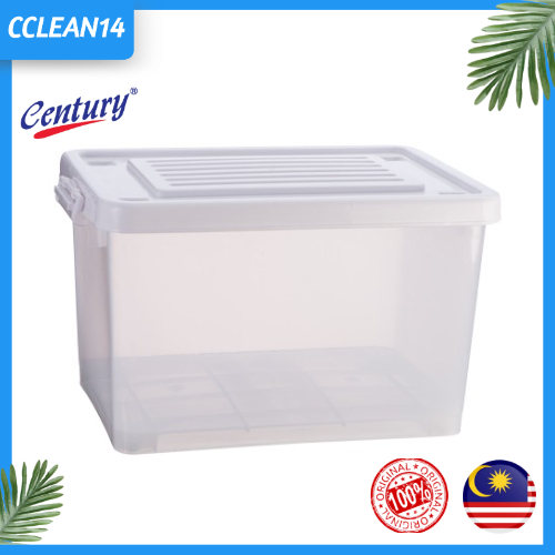 7997 Century Storage Box With Wheel 50L | Shopee Malaysia