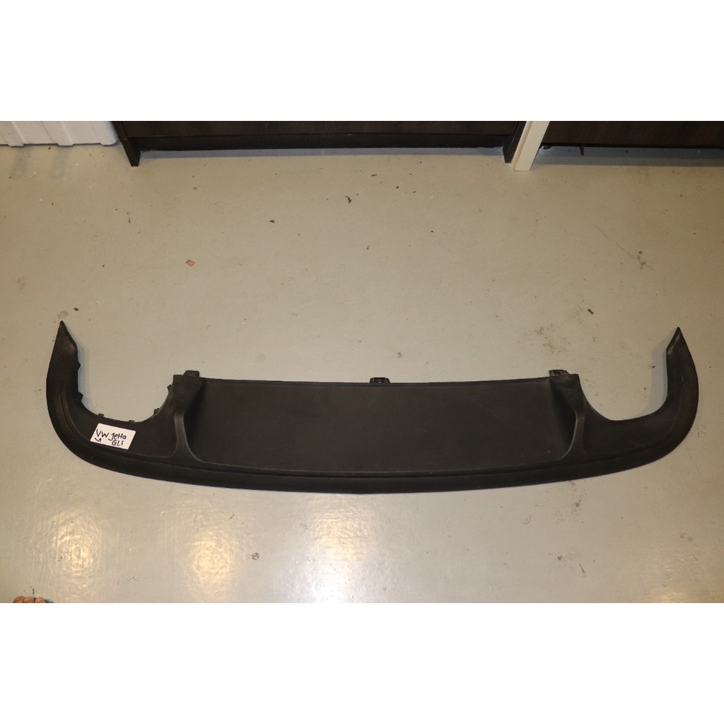 Rear Bumper Diffuser Spoiler Lip for Volkswagen VW Jetta 6 MK6 GLI 2012 ...
