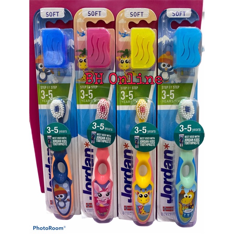 JORDAN STEP 3 x 3-5yrs KIDS TOOTHBRUSH ( SINGLE ) | Shopee Malaysia
