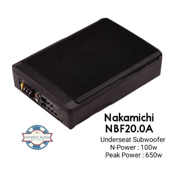 Nakamichi NBF20.0A - Underseat subwoofer | Shopee Malaysia