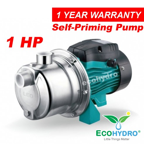Original! LEO Self Priming Jet Water Pump stainless steel pam sedup air ...