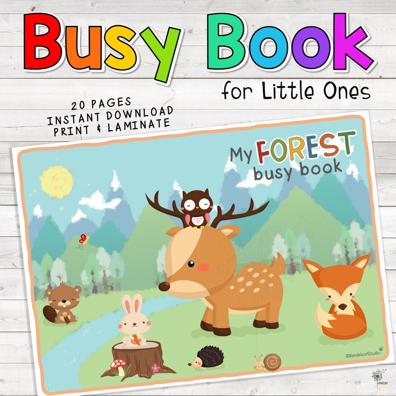 171- My Forest Busy Book Printable PDF | Shopee Malaysia