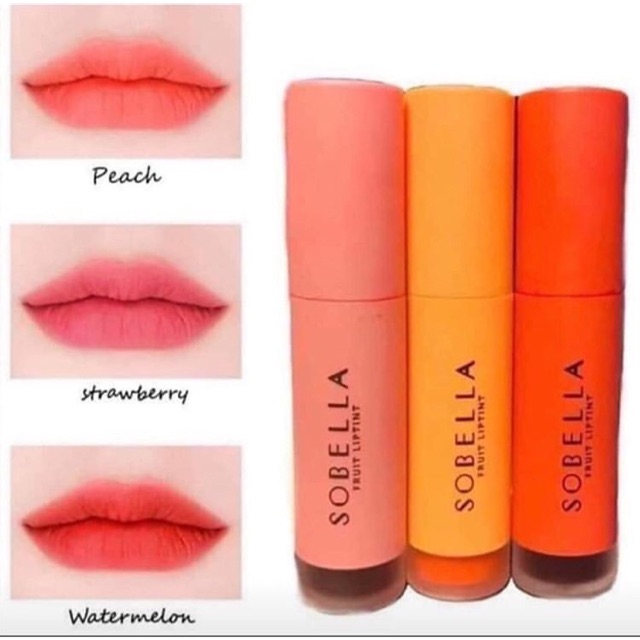 🔥ORIGINAL HQ FRUIT TINT SOBELLA 🔥 | Shopee Malaysia