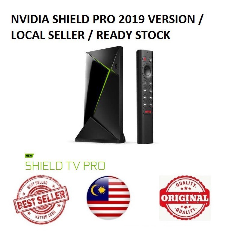 NVIDIA Shield TV Pro | 4K HDR Streaming Media Player, High Performance ...