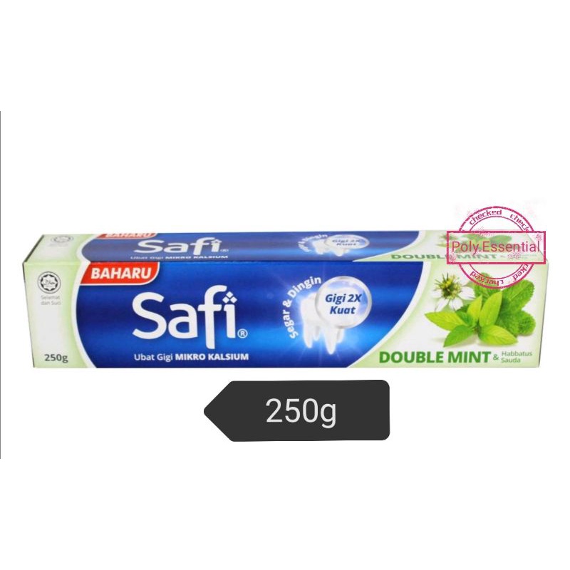 {WM Free Shipping} Safi Ubat Gigi Kayu Sugi / Oren Herbal (250g X 2 + Free gift) | Shopee Malaysia