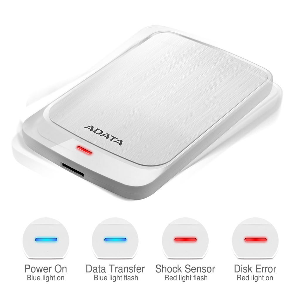 ADATA HV320 USB3.2 EXT HDD SLIM (10.7mm) 1TB/2TB - BLACK/BLUE/WHITE ...