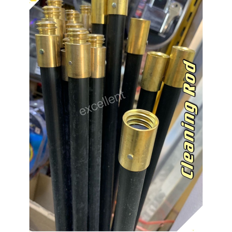 HOROBIN Cleaning Rod Polypropylene Drain Scraper Plungers Fork Rubber ...