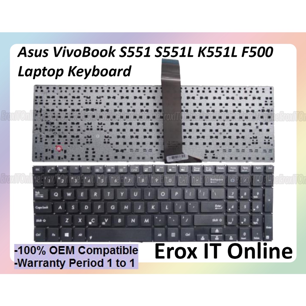 Asus VivoBook S551 S551L S551LB S551LN V551 K551 K551L F500 S551LA ...