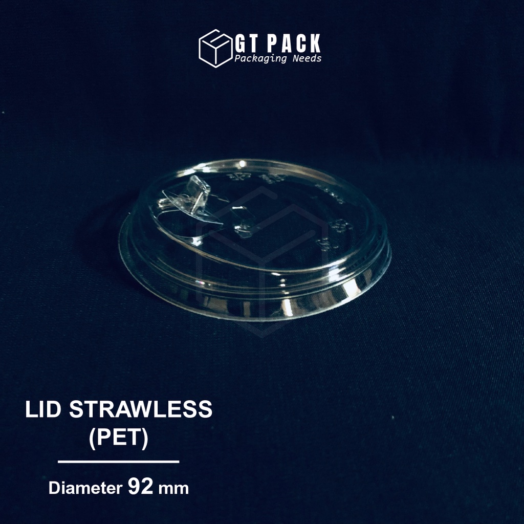 Strawless Lid PET Cup Diameter 92mm | 12-22oz (SIP) | Shopee Malaysia