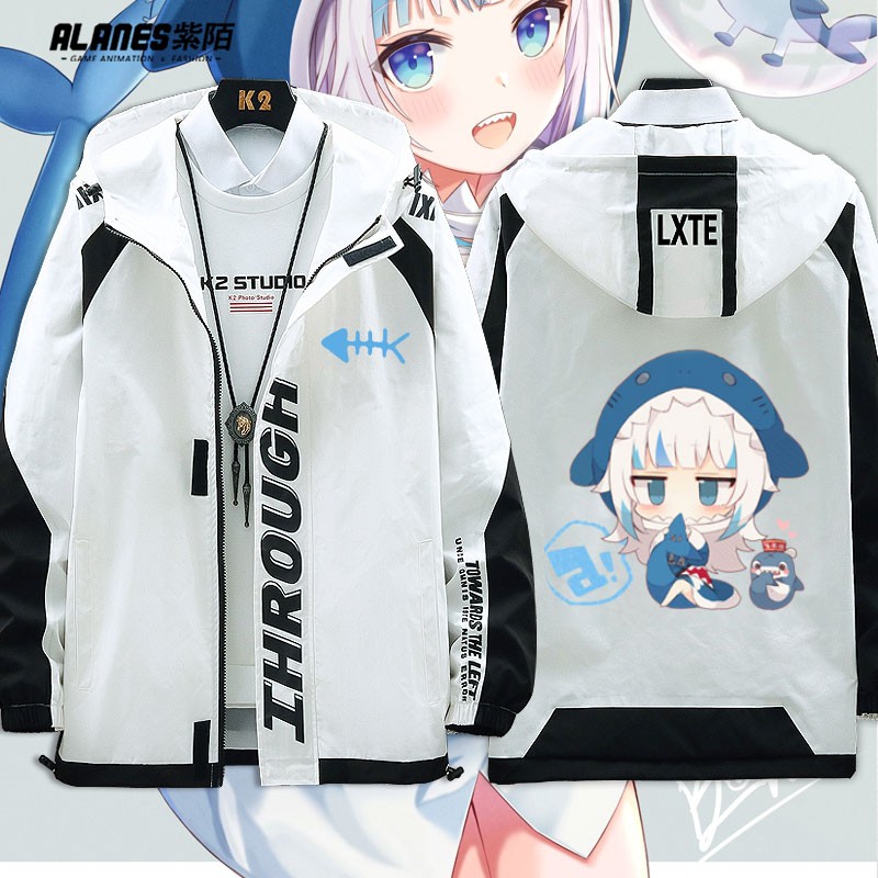 vtuber Hololive Gawr gura jacket | Shopee Malaysia