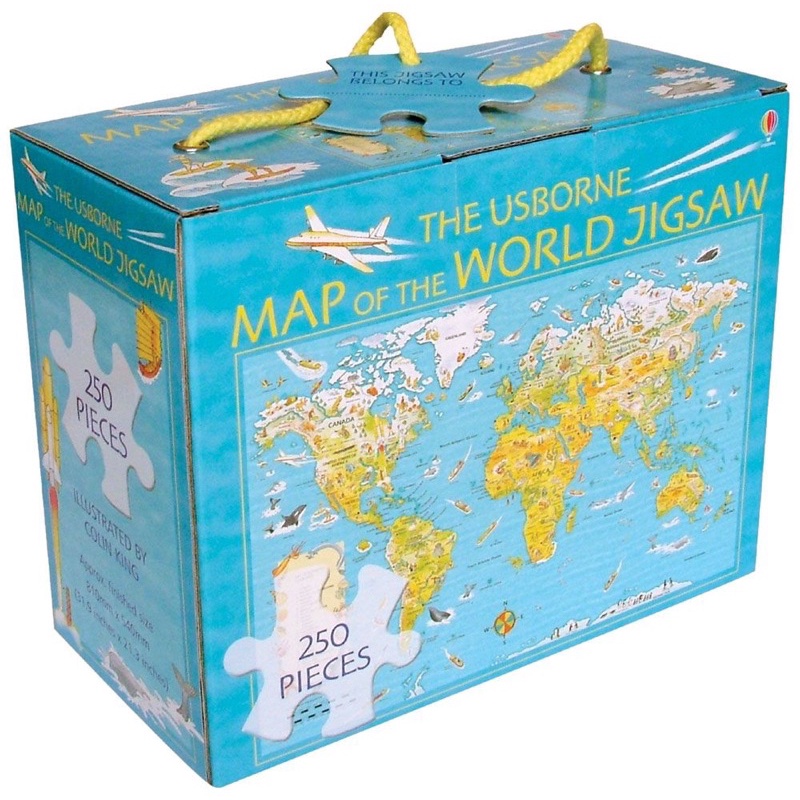 Usborne Map Of The World | Shopee Malaysia