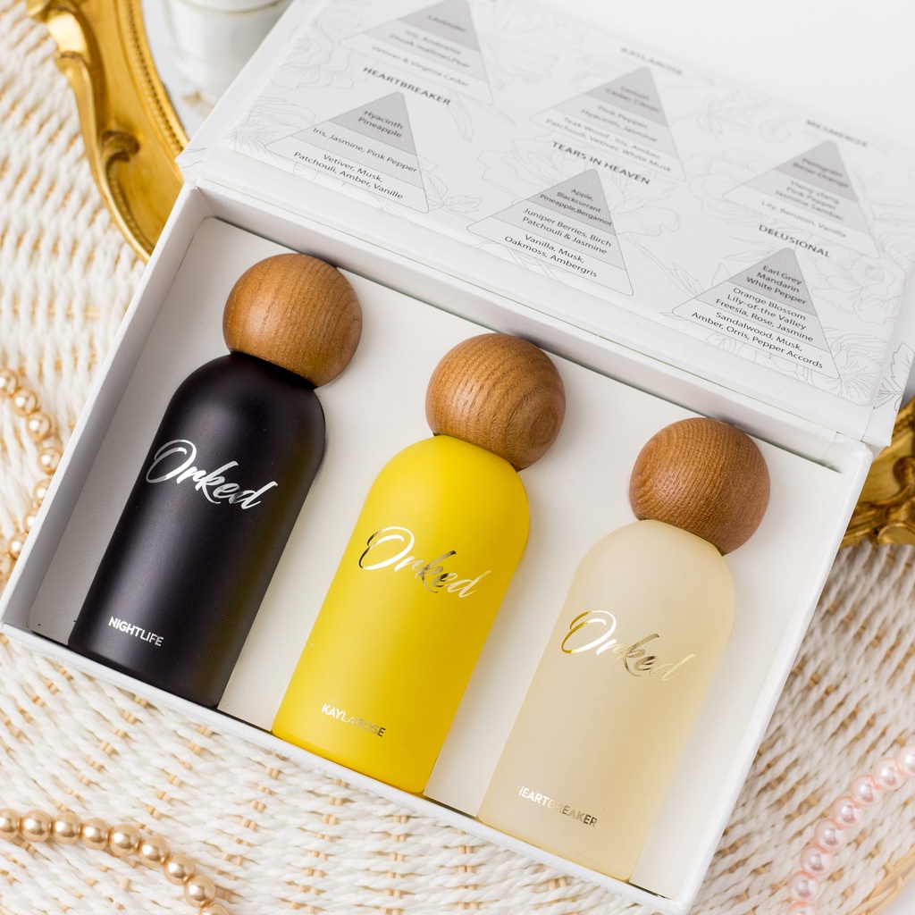 Orked EDP Perfume 3 (50ml) in 1 Pack Set | Shopee Malaysia