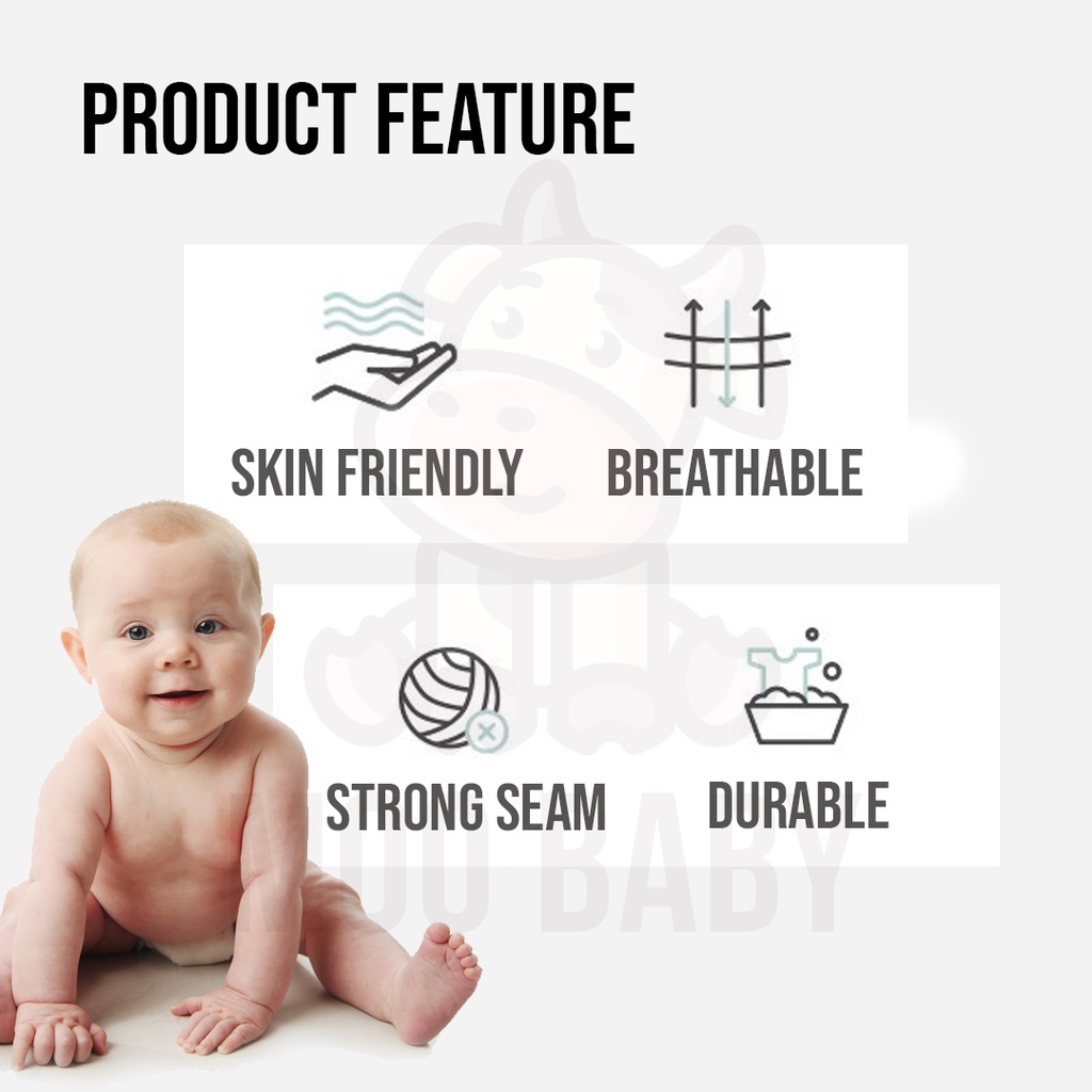 Moo Baby Binder Barut Perut Bertali Cotton Barut Perut Baby Belly Cover ...