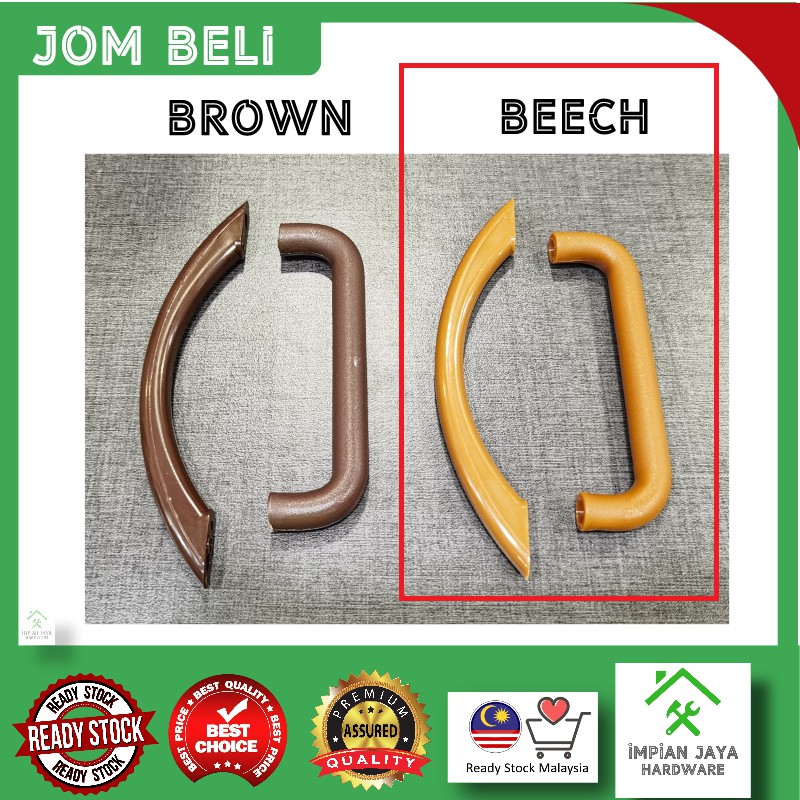 🌱IMP🌱PVC C Handle U handle Tombol Drawer Laci Almari Baju Kitchen Kabinet Cabinet Handle ...