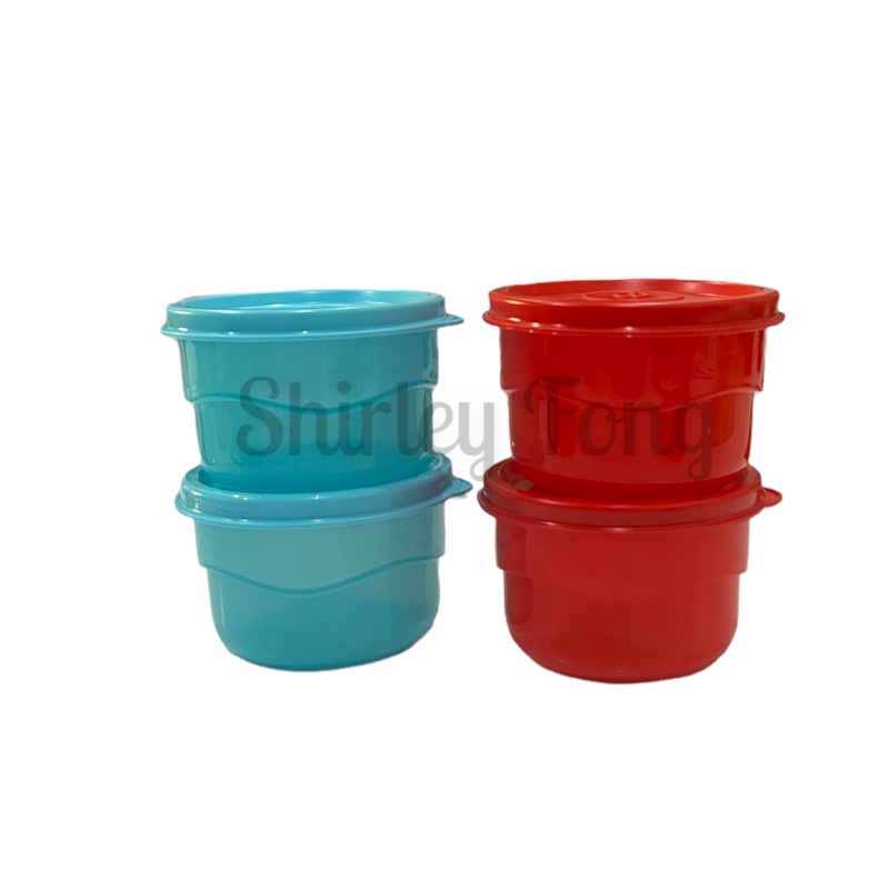 Tupperware Snack Cup 110ml (4pcs) / Cubix Square 110ml (4) | Shopee ...
