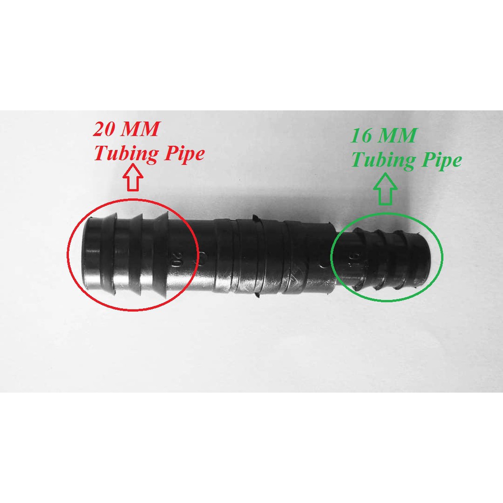 20mm X 16mm Reducing Coupler Reducing Connector Irrigation Hydroponic ...