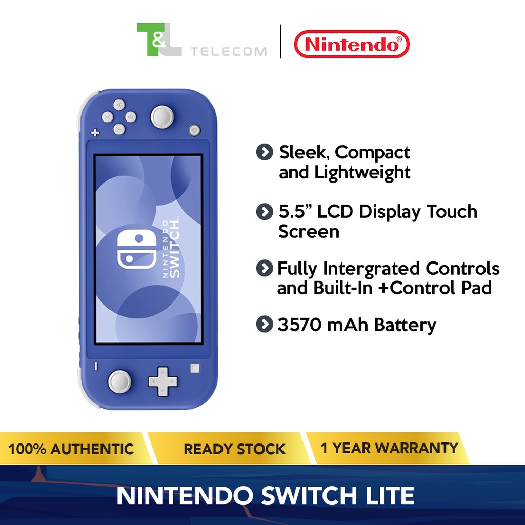 Nintendo Switch Lite - 1 Year Warranty | Compact and lightweight ...