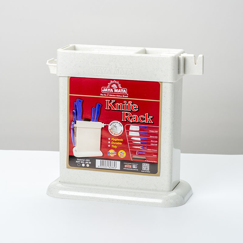 JAYA MATA Knife Rack With Knife Sharpener JM88 | Shopee Malaysia