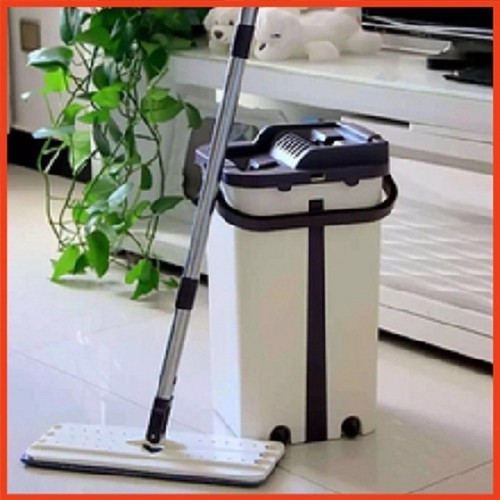 Smart Self-Washing and Spinning 2-Drawer Mop Set - (Random Color ...
