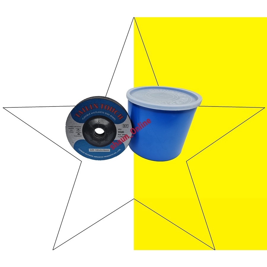 (Box) - Tailin 100MM x 2mm x 16mm Grinder wheels (metal) | Shopee Malaysia