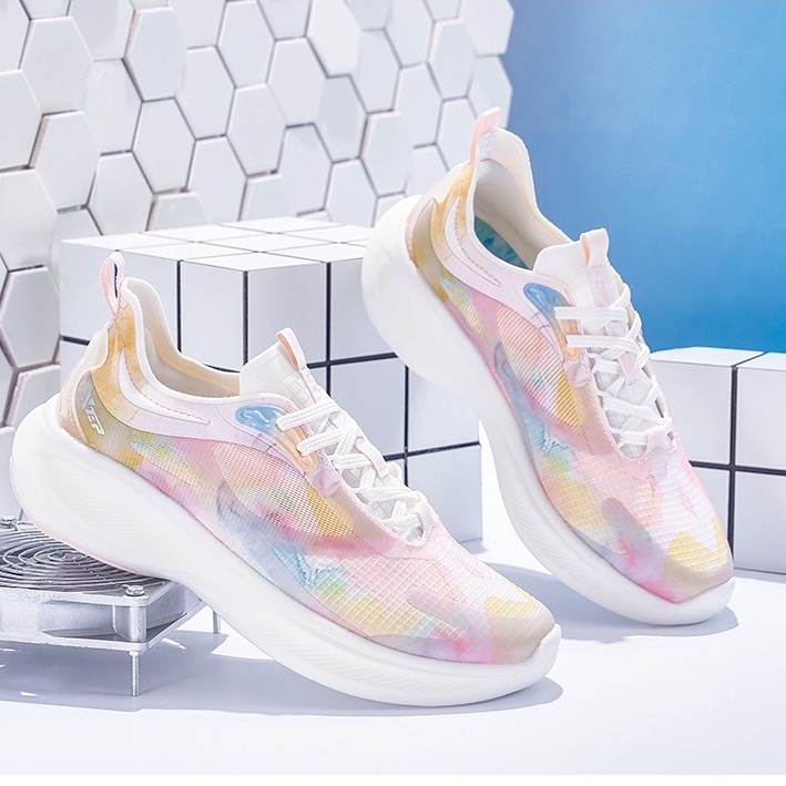 XTEP Dynamic Foam Women Running Shoes Outdoor Sneakers Sports Shock ...