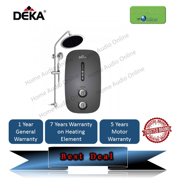 Deka DC Pump Water Heater With Rain Shower - PRO 80 RS | Shopee Malaysia