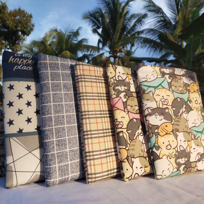 Handmade book sleeves/book cover/book case/sarung buku | Shopee Malaysia