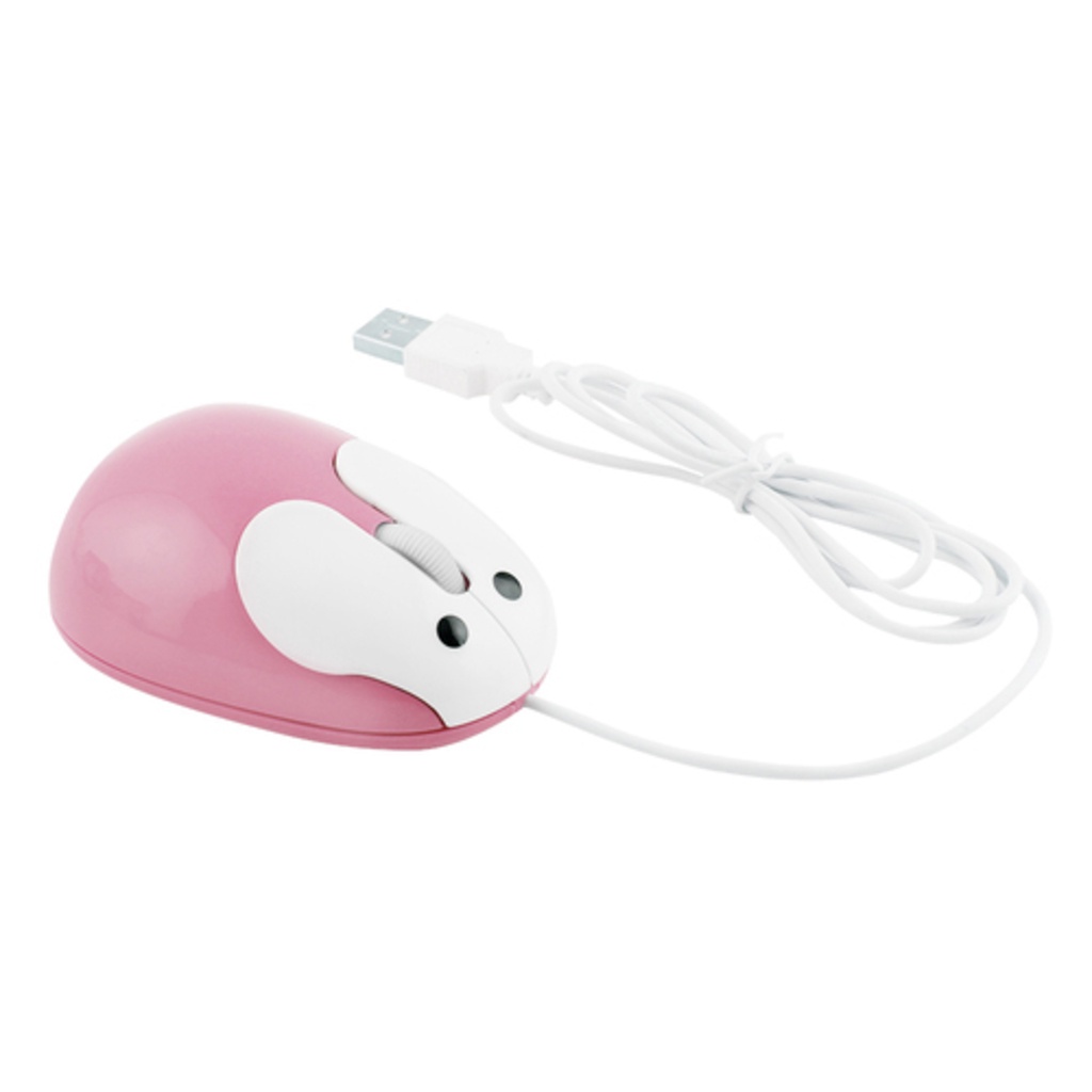 Kawaii Mini USB Wired Mouse Creative Animal Design Cute Frog Hello ...