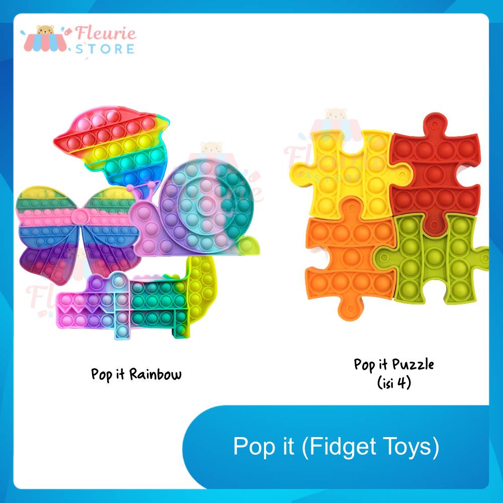Pop It Fidget Toys Toys - Kids Toys Pop It Fidget Mini/Medium | Shopee ...